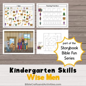 Wise Men Lesson & Activities – Bible Crafts Shop