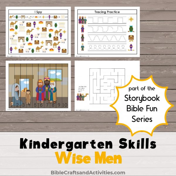 Wise Men Lesson & Activities – Bible Crafts Shop