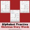 Christmas Story A to Z Worksheets – Bible Crafts Shop
