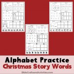 Christmas Story A to Z Worksheets – Bible Crafts Shop