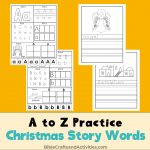 Christmas Story A to Z Worksheets – Bible Crafts Shop