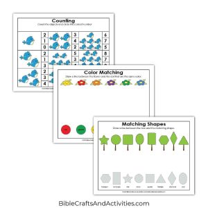 Creation Story | Preschool Bible Activities - Bible Crafts Shop