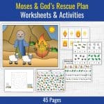 Moses and the Ten Plagues | Preschool Bible Activities - Bible Crafts Shop