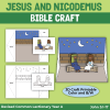 Jesus and Nicodemus Craft - Bible Crafts Shop