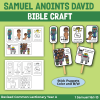 Samuel Anoints David Craft - Bible Crafts Shop
