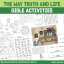 Way Truth and Life Activity Pages - Bible Crafts Shop