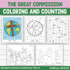 The Great Commission Activity Pages - Bible Crafts Shop