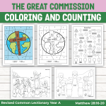 The Great Commission Activity Pages - Bible Crafts Shop