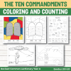 Moses and the Ten Commandments Activity Pages - Bible Crafts Shop