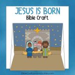 Jesus is Born Craft - Bible Crafts Shop