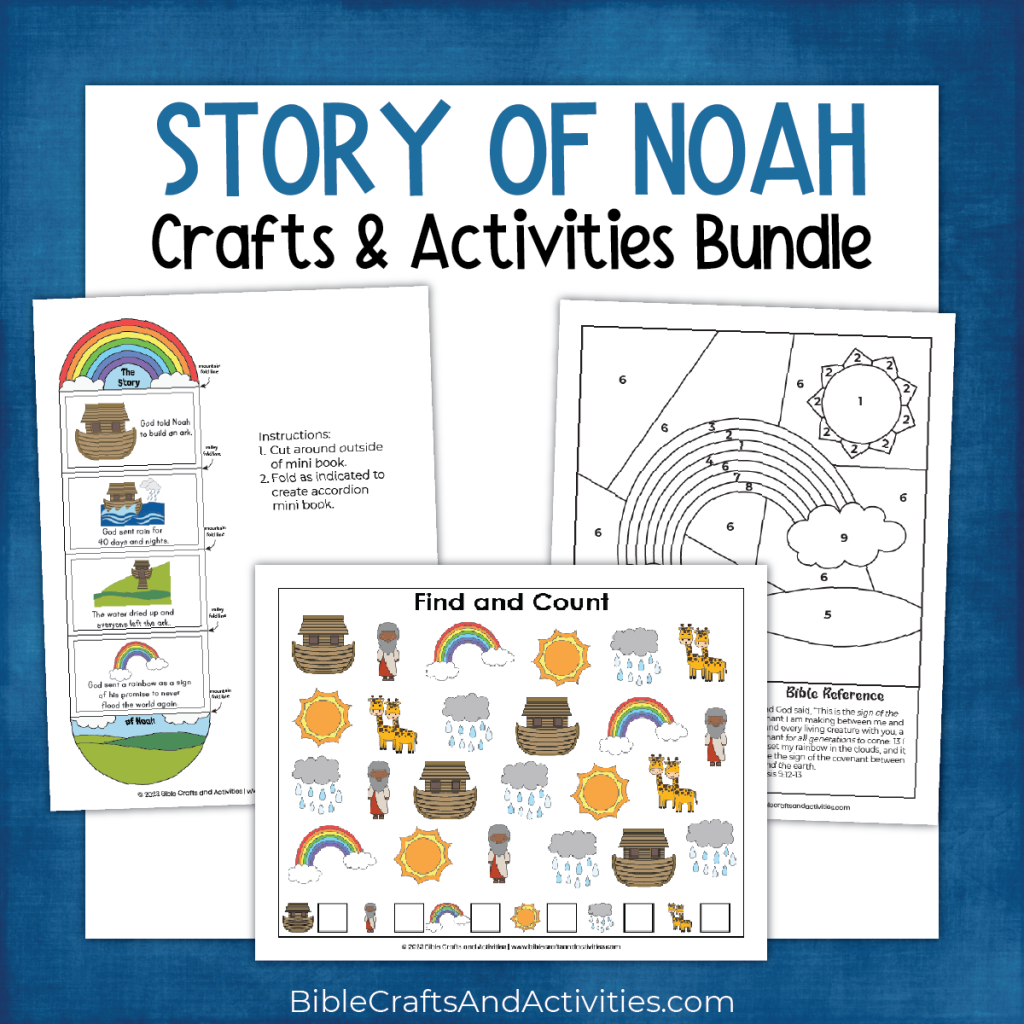 Noah Bundle - Bible Crafts Shop