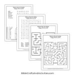 Solomon Asks for Wisdom Activity Pages - Bible Crafts Shop