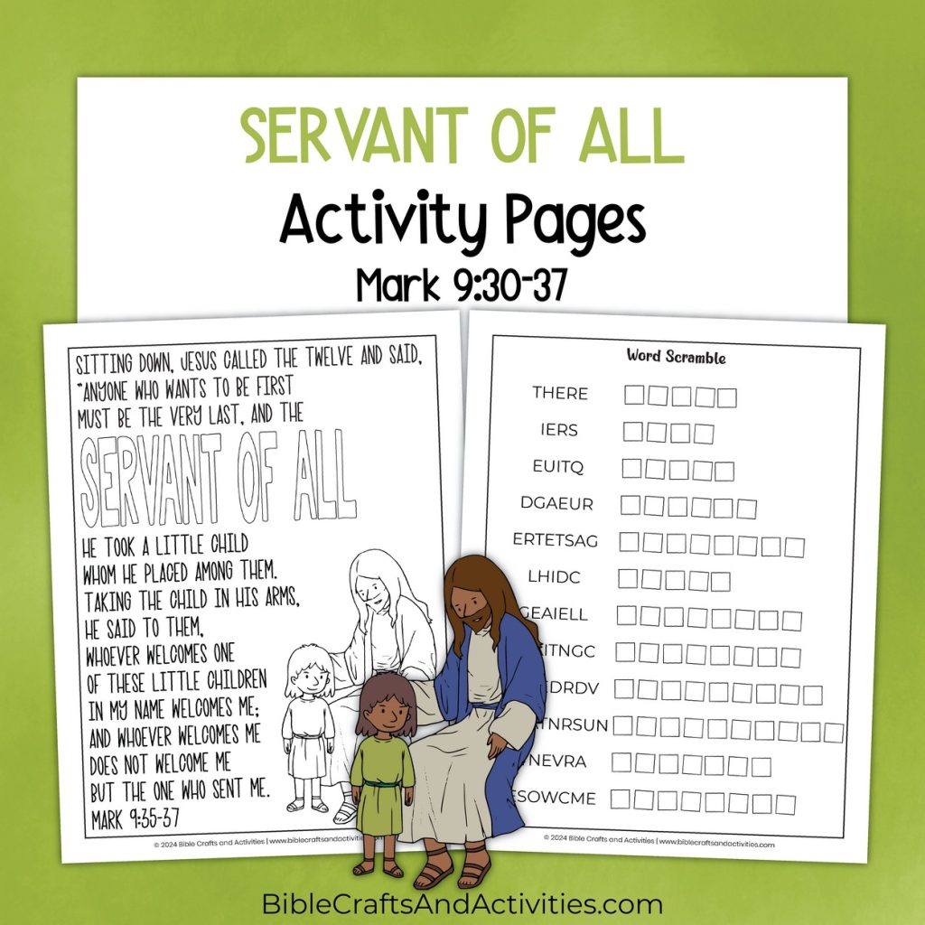 Bible Activity Pages Archives - Bible Crafts Shop
