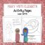 Mary Visits Elizabeth Activity Pages - Bible Crafts Shop