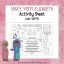 Mary Visits Elizabeth Activity Sheet - Bible Crafts Shop