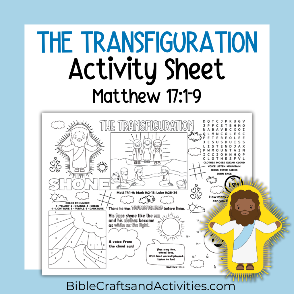 Bible Activity Sheets Archives - Page 2 of 3 - Bible Crafts Shop
