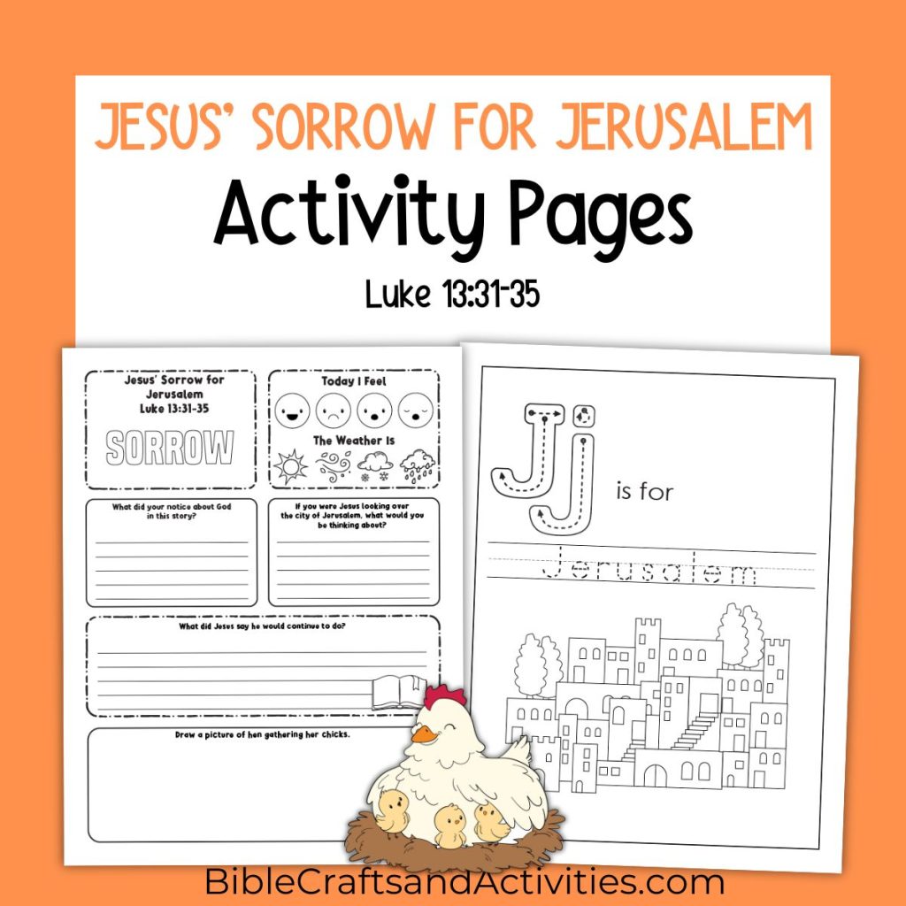 Bible Activity Pages Archives - Bible Crafts Shop