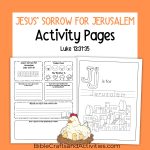 Bible Activity Pages Archives - Bible Crafts Shop