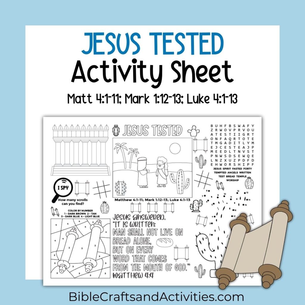 Bible Activity Sheets Archives - Page 2 of 3 - Bible Crafts Shop