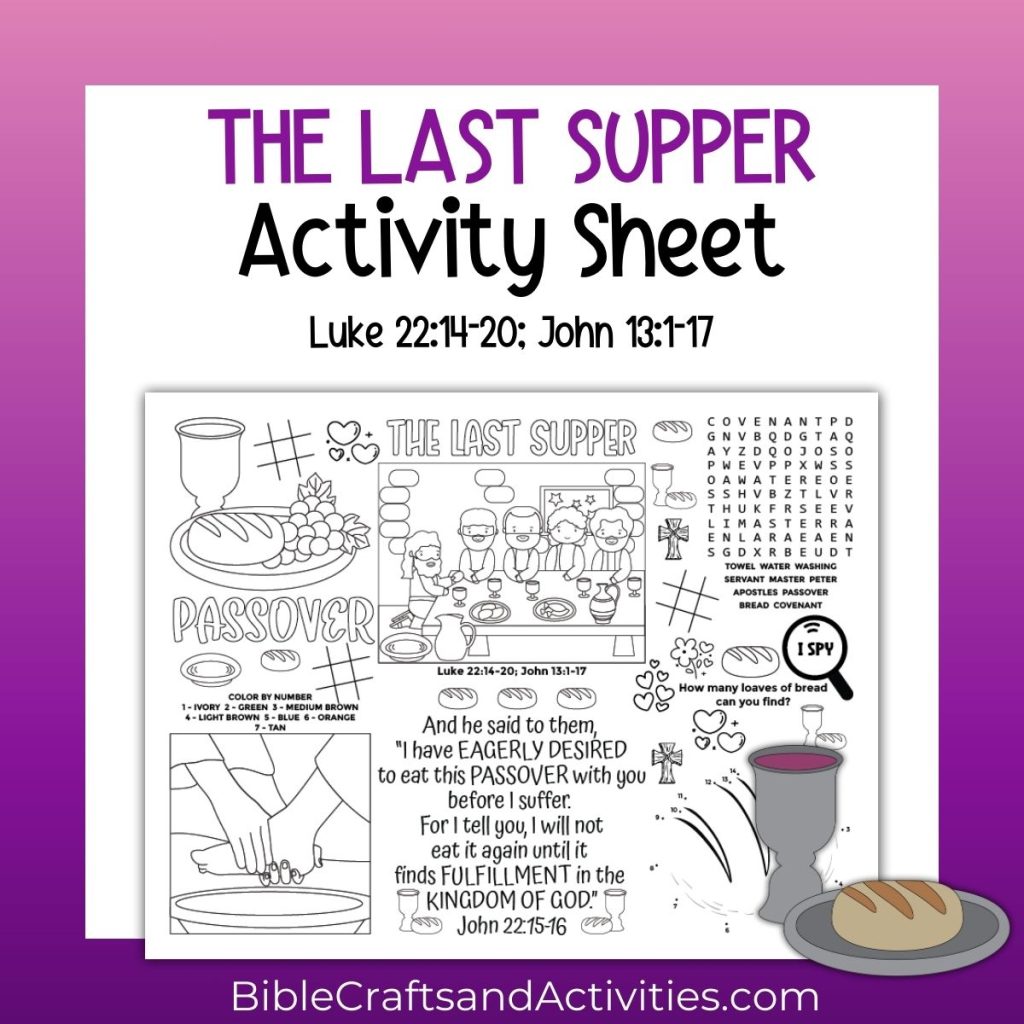 Bible Activity Sheets Archives - Page 2 of 4 - Bible Crafts Shop
