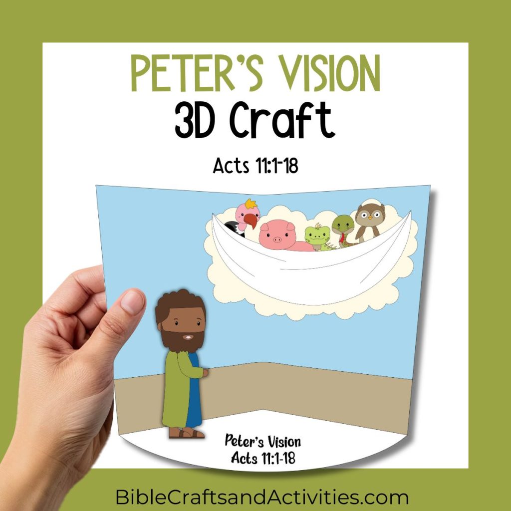 Peter's Vision Craft - Bible Crafts Shop
