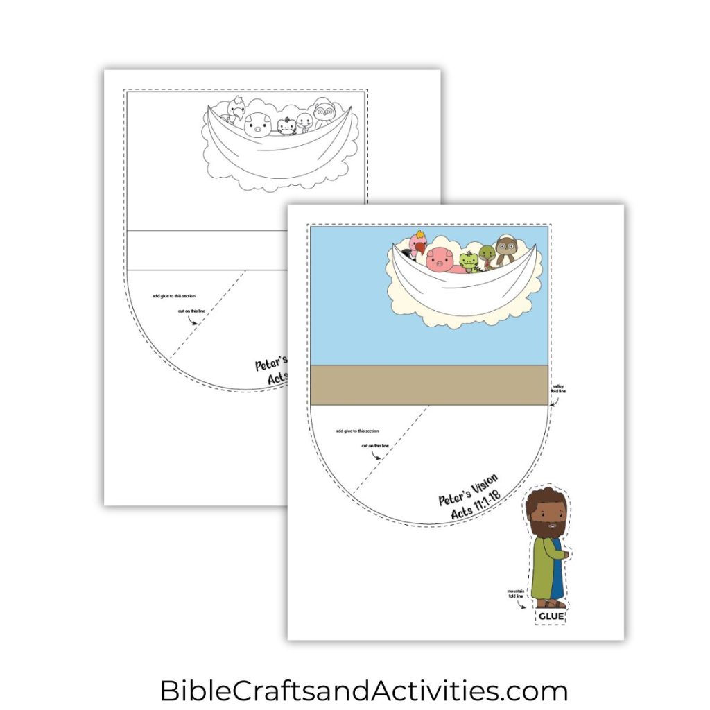 Peter's Vision Craft - Bible Crafts Shop