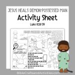 Bible Activity Sheets Archives - Bible Crafts Shop