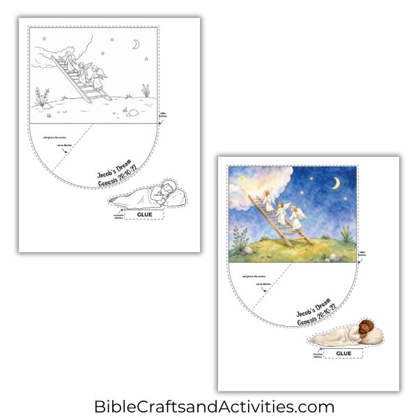Jacob's Dream Craft - Bible Crafts Shop